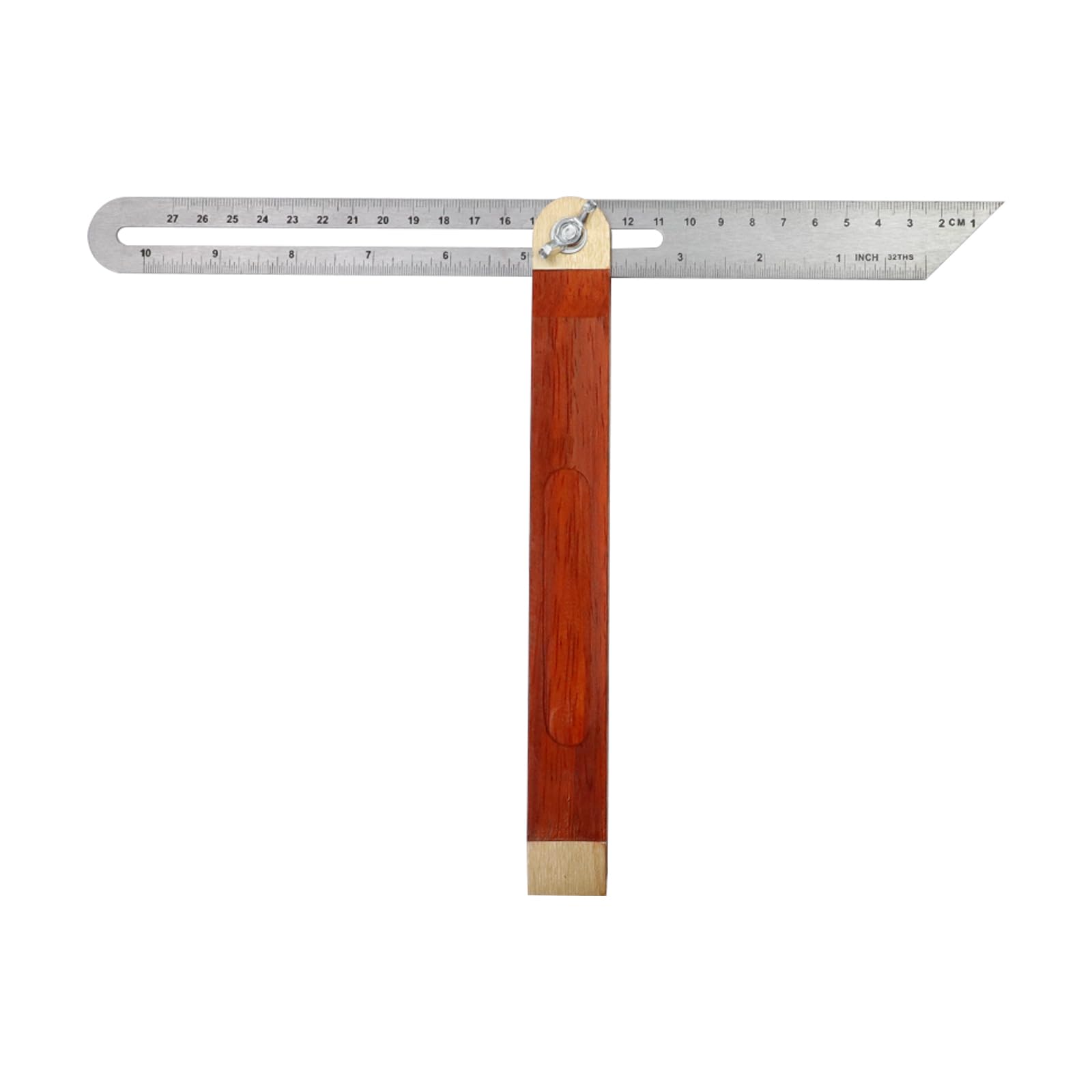 T Tulead Woodworking T-Bevel Guage Multi Sliding Measuring Ruler 27cm ...