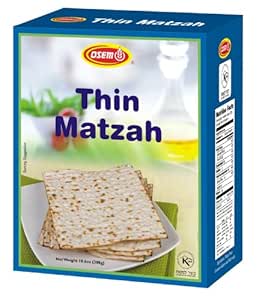 Amazon.com: Osem Thin Matzah Crackers (Kosher for Passover), Plain, 10. ...