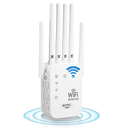 WiFi Extender - 2026 Upgraded (6 Directional Antennas) Signal ...