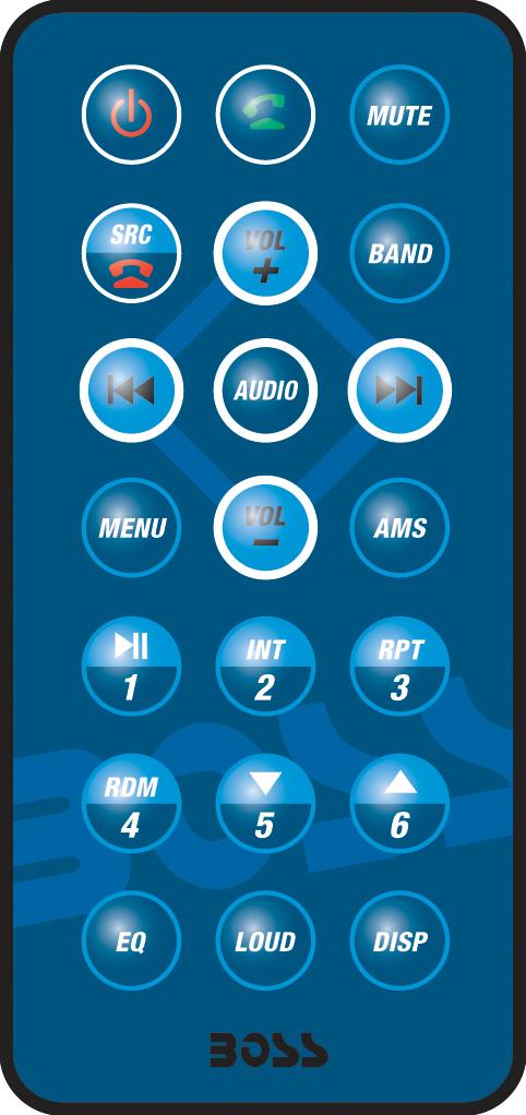 BOSS Audio MR1308UAB in-Dash Single-Din Detachable USB/SD/MP3 Player ...