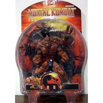 Amazon.com: Mortal Kombat Collectible Figurines Goro Series One: Toys ...