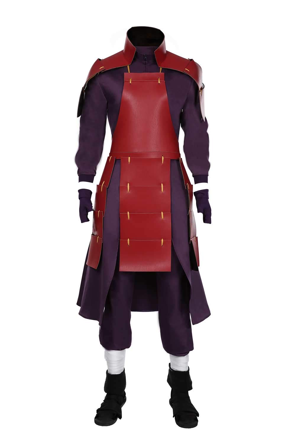 Buy Naruto Uchiha Madara Cosplay with Leather Armor Custom Made Full ...