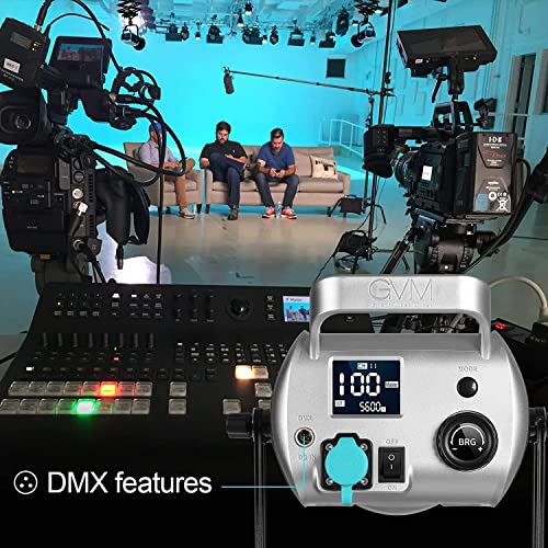 gvm-200w-led-video-light-5600k-continuous-output-lighting-led-cob-light-with-dmx-bluetooth-app