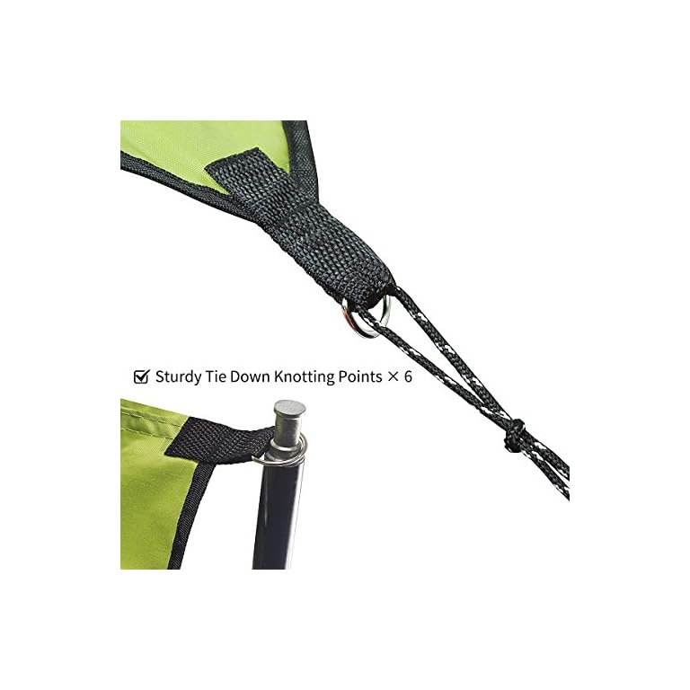 YUEDGE Portable Lightweight Waterproof Rain Tarp Tent Tarp Shelter ...