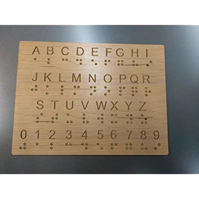 Buy Panel de Alfabeto y Números Braille Online Chile | Ubuy