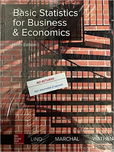 Basic Statistics for Business and Economics (9th Edition) Solutions ...