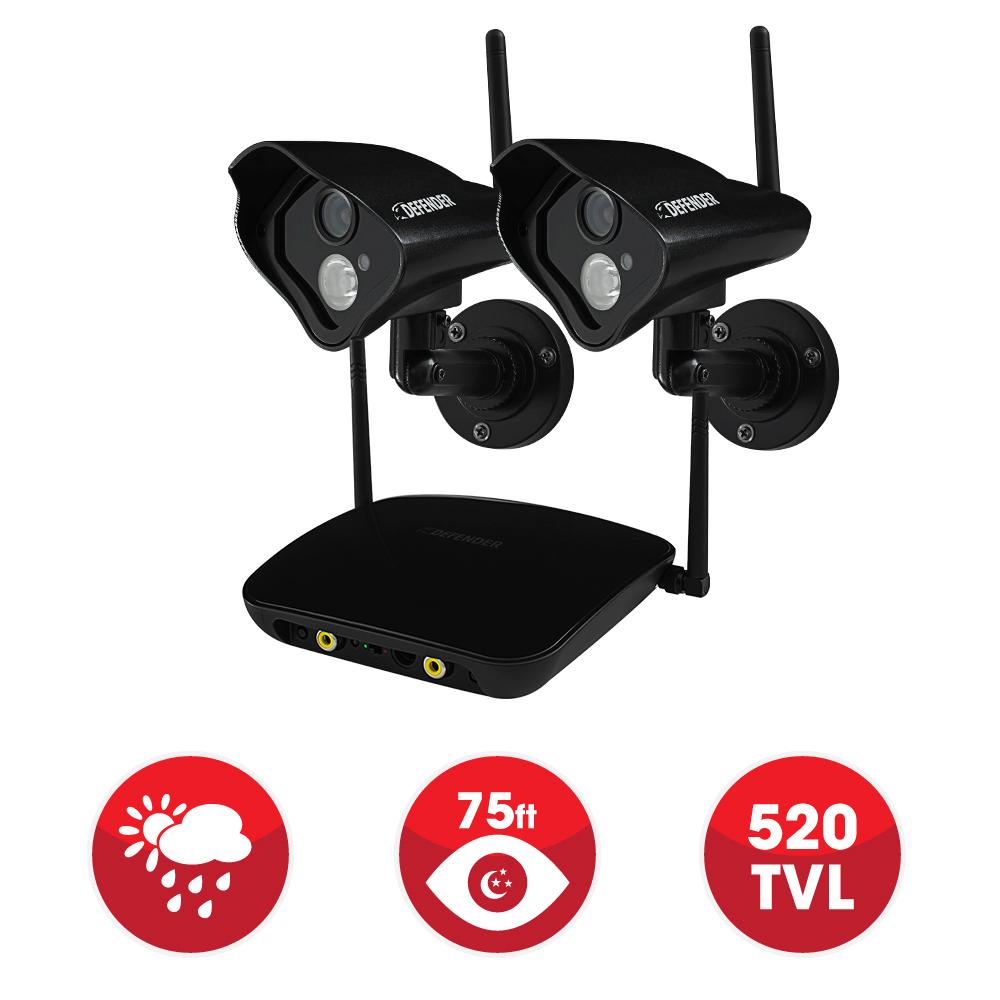 Defender 22304 Phoenix PRO Wireless Security Camera with 750-Feet Range ...