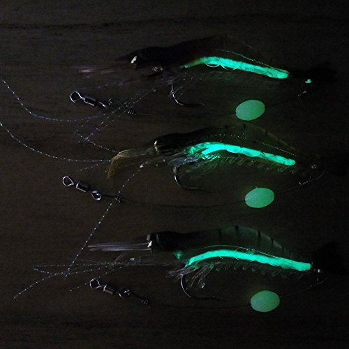 Goture Soft Lures Shrimp Bait Set, Freshwater/Saltwater, Trout Bass ...