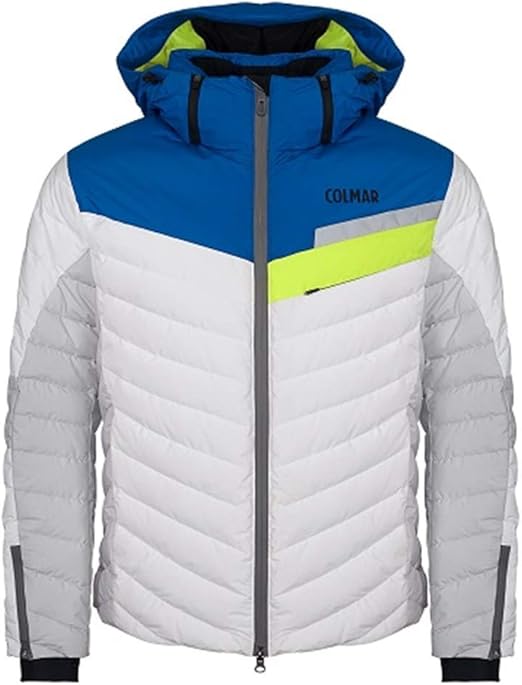 Colmar Hokkaido Ski Down Jacket, Giacca Uomo, Bianco, 52: Amazon.it ...