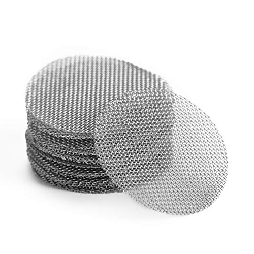 200 PCS 0.5 Inch Pipe Screens, 100% Stainless Steel Screen for Pipe, 1/ ...