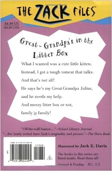 Amazon.com: Zack Files 01: My Great-grandpa's in the Litter Box (The ...