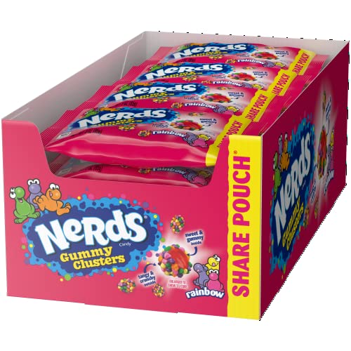 Nerds Gummy Clusters, Candy, Rainbow, Crunchy and Gummy, Back To School ...
