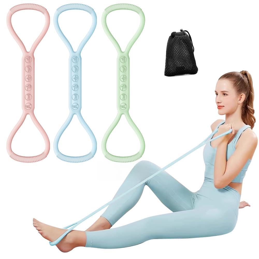 2025 Upgraded Figure 8 Resistance Band for Physical Therapy, Shoulder ...