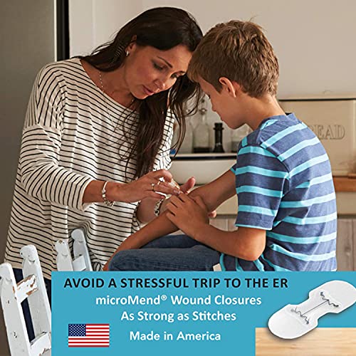 microMend Emergency Wound Closures Surgical Quality Laceration Repair ...