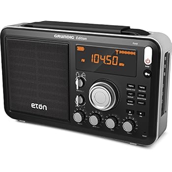 Amazon.com: Grundig/Eton S350 AM/FM/Shortwave Field Radio with Alarm ...
