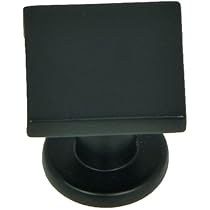 1" Square SoHo Knob Matte Black SMH-CP4416-MB | atelier-yuwa.ciao.jp