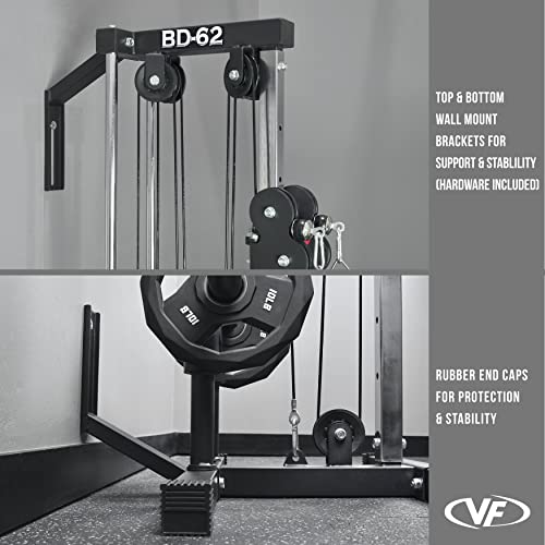 Cable Machine Home Gym Wall Mount Cable Station,LAT Pulldown Machine ...