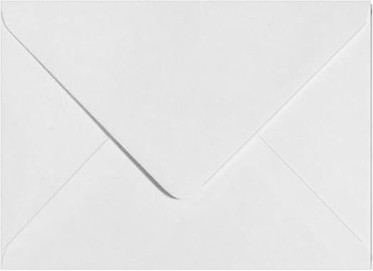 100 White Envelopes Size C7 83mm x 112mm - 130gsm: Amazon.co.uk: Office ...