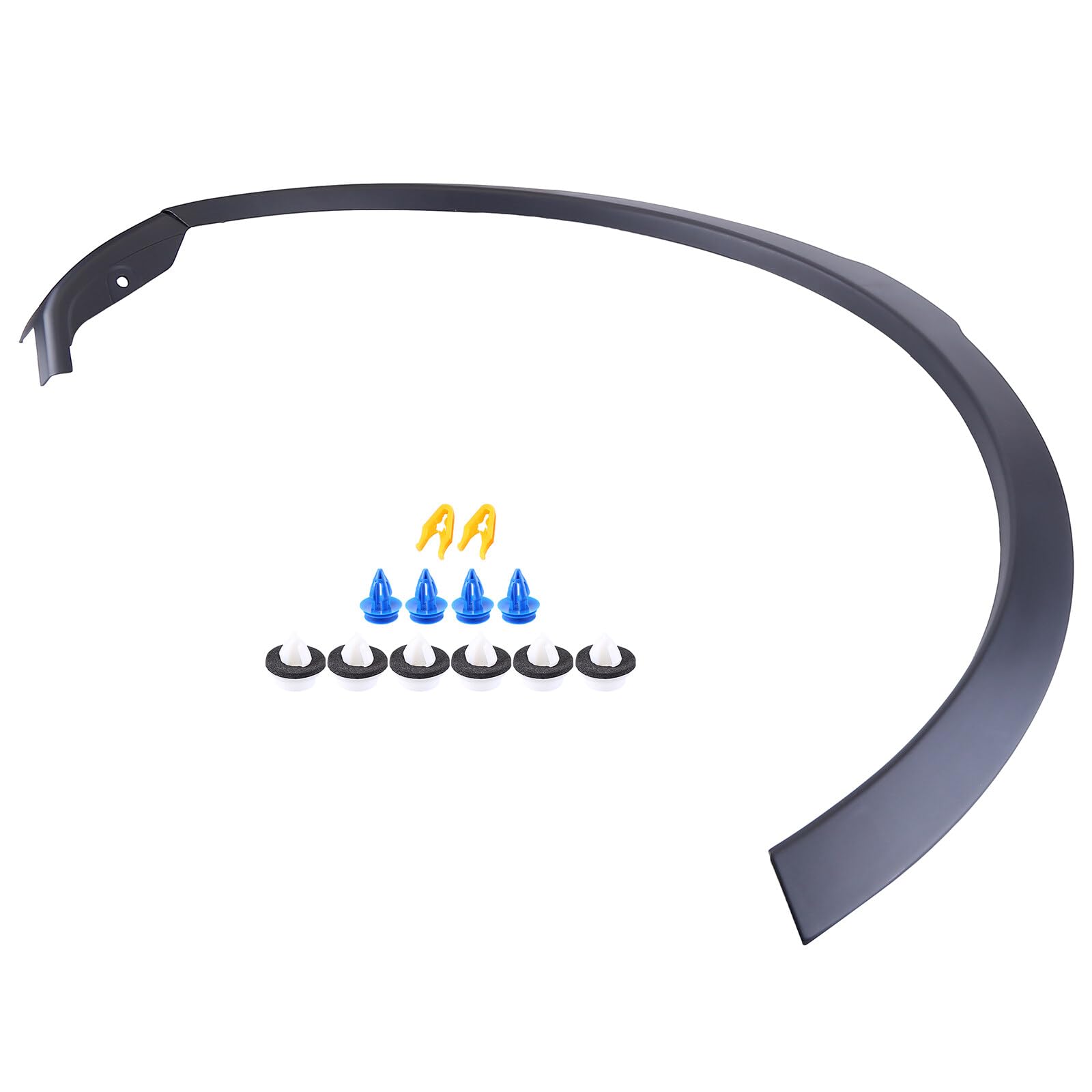 Vorally Front Passenger Side Wheel Arch Molding Trim Compatible with 2015-2019 Discovery Sport ...