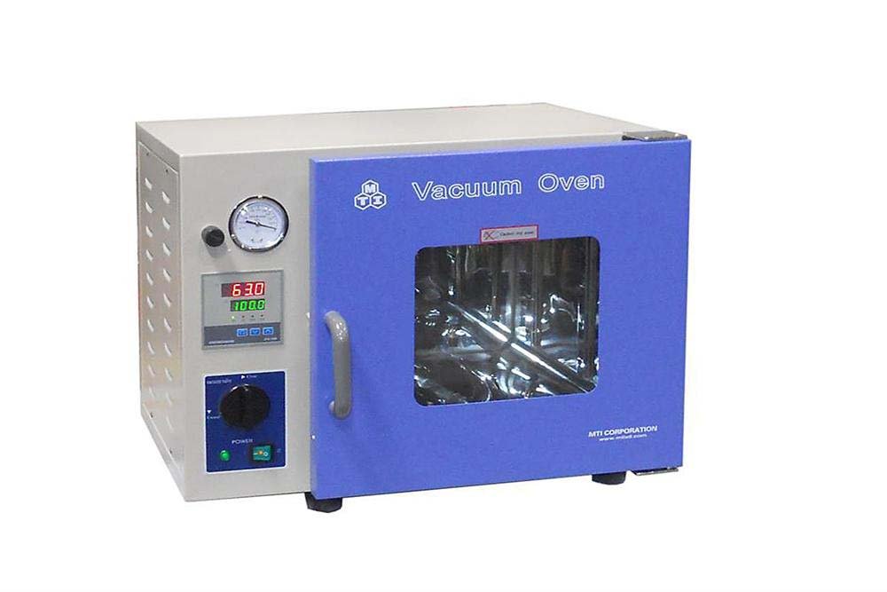 MTI Corp Bench-Top Vacuum Oven (16x13x14", 53L, 250'C) With 28 Segments Temperature Controller ...