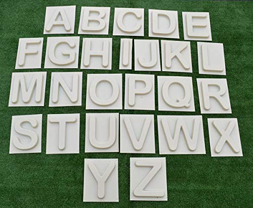 Alphabet Letters A-Z MOLDS Alphabet Letter Set ABC Mould - Want It All