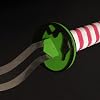 Sword fort Handmade Katana Anime Cosplay Sword, Stainless Steel Demon ...