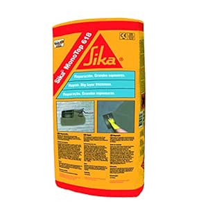 Sika sika monotop 618 - Mortero reparación monotop 618 gris saco 25kg ...