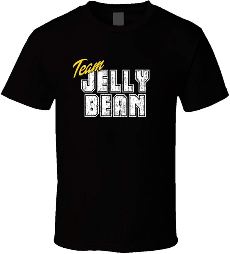 Team Jelly Bean Cool Foodie Team Food Fan Retro T Shirt | Amazon.com