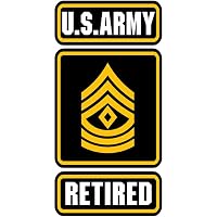 Amazon.com - Sticker US Army Enlisted Ranks Decal United States ...