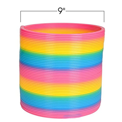 ArtCreativity Gigantic Coil Spring - Opens to 16 Feet - Jumbo Plastic ...
