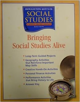 Amazon.com: Houghton Mifflin Social Studies: Bringing Social Studies Alive Grade 5 US History ...