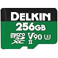 Amazon.com: Delkin Devices Power 256GB MicroSD UHS-II (V90) - 300MB/s ...