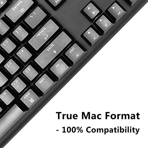 M104 Mac Layout Mechanical Keyboard, VELOCIFIRE 104-Key Full Size ...