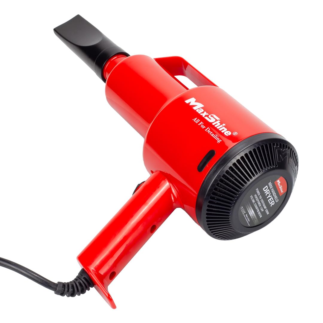 Mua Maxshine Mini Car Dryer Air Blower with 2 Focused Nozzles - Compact ...