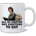 Amazon.com: Rambo All He Wanted Was Something To Eat Retro Vintage 80s ...