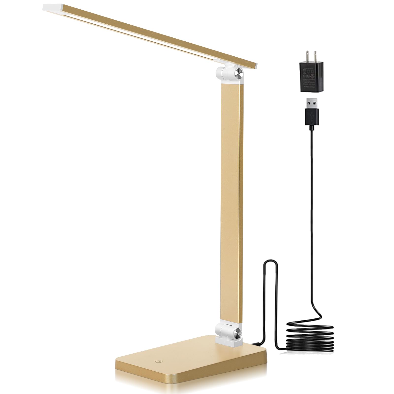 LED Desk Lamp for Home Office, 3 Levels Dimmable Reading Desk Light ...
