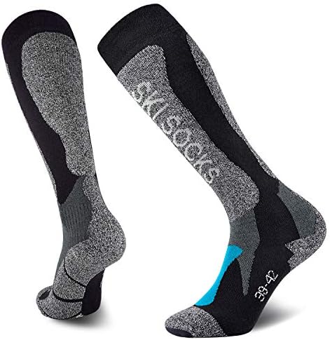 TopAcsy Ski Socks 2 Pairs Winter Snowboard Thermal Thermolite Over the ...