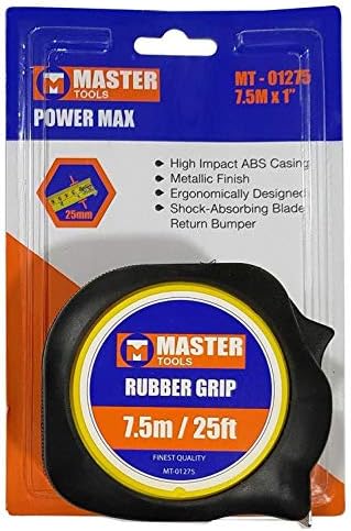 MEASURING TAPE 7.5 MTR RUBBER - MASTER (MT-01275) price in UAE | Amazon ...