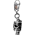Piston Art Keychain, Piston Skull Keychain Made from Motorcycle Piston ...