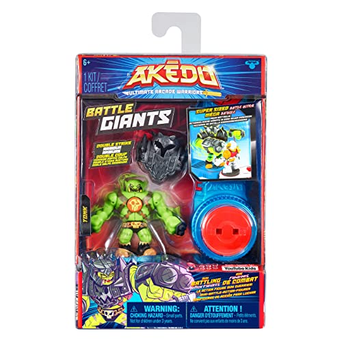 Akedo 14285 Ultimate Arcade Warriors Giants Mini Battling Action ...