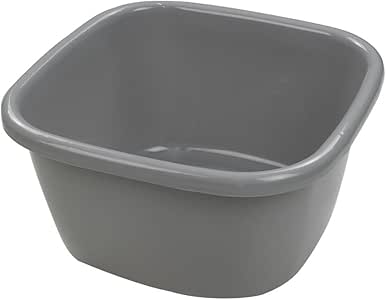 Amazon.com: Begale Large Wash Basin/Dish Pan, 18 Quart (Gray): Kitchen ...