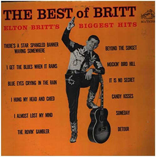 - ELTON BRITT - best of britt RCA 2669 (LP vinyl record) - Amazon.com Music