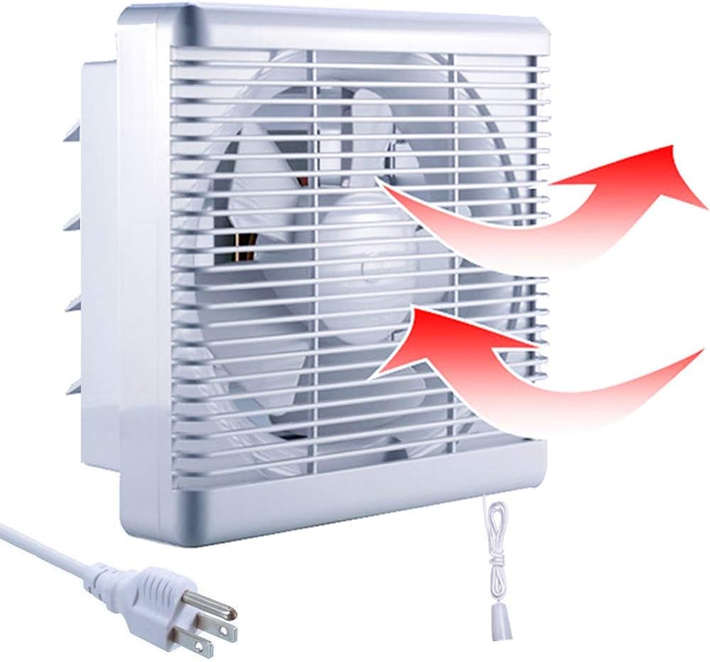 Amazon.com: SAILFLO 10 Inch Exhaust Shutter Fan 2-Way Linkage Blower ...