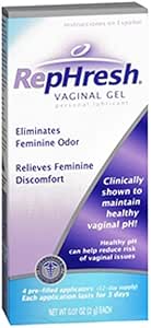 Amazon.com: Rephresh Rephresh Vaginal Gel Personal Lubricant Pre-Filled ...
