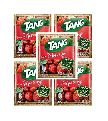 Amazon.com : TANG Suco Sabor Morango 25 grs. - 5 PACK | Strawberry ...