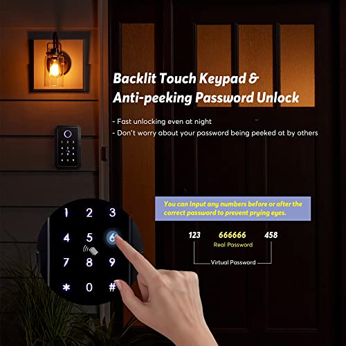 Smart Box Lock,CATCHFACE Key Lock Box 5-in-1 Bluetooth Lock Box Support ...