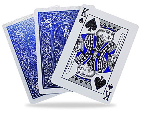 Bicycle Metalluxe Blue Playing Cards | Pricepulse