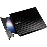 Amazon.com: ASUS ZenDrive Ultra Slim USB 2.0 External 8X DVD Optical ...