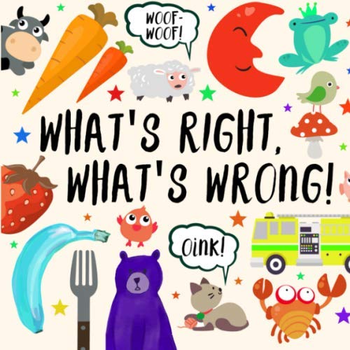 What's Right, What's Wrong!: A Fun Guessing Game for 2-4 year olds ...