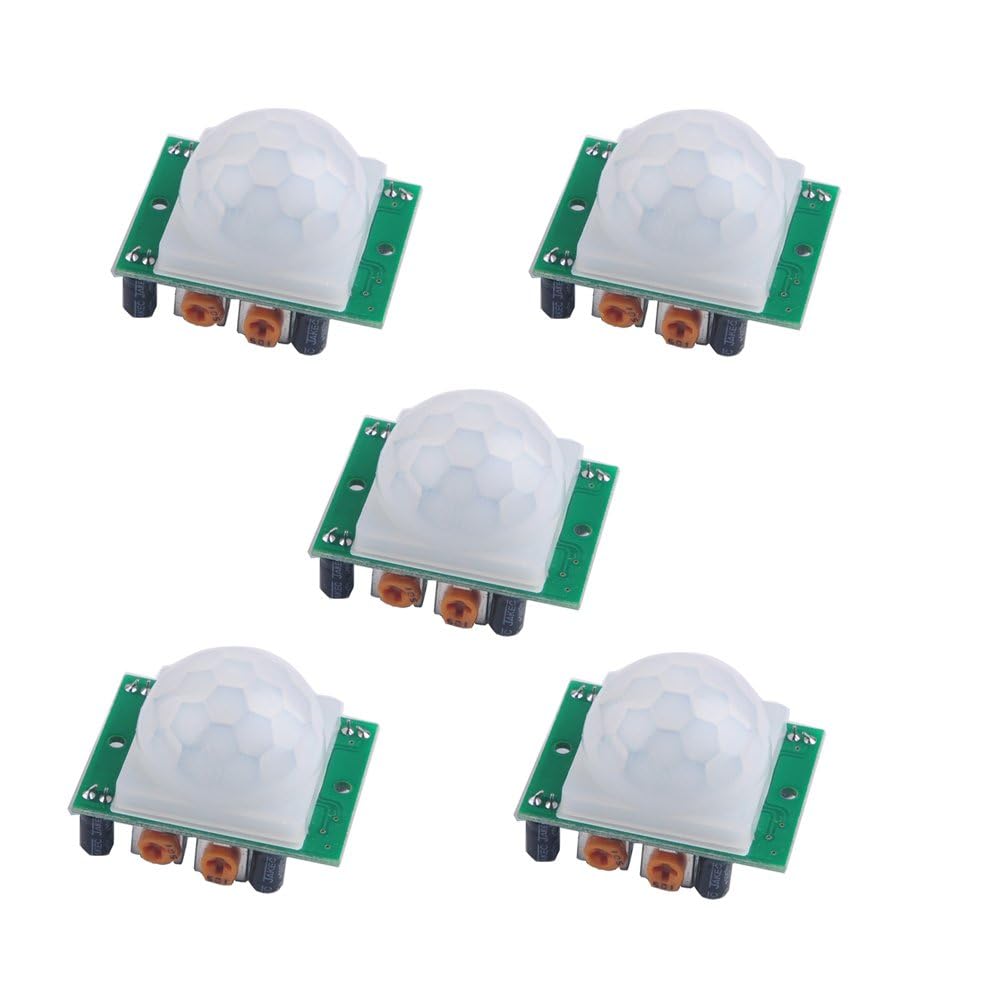 Mua 5pcs HC-SR501 PIR Infrared Motion Sensor Human Body IR Movement Detector Sensor Module for ...